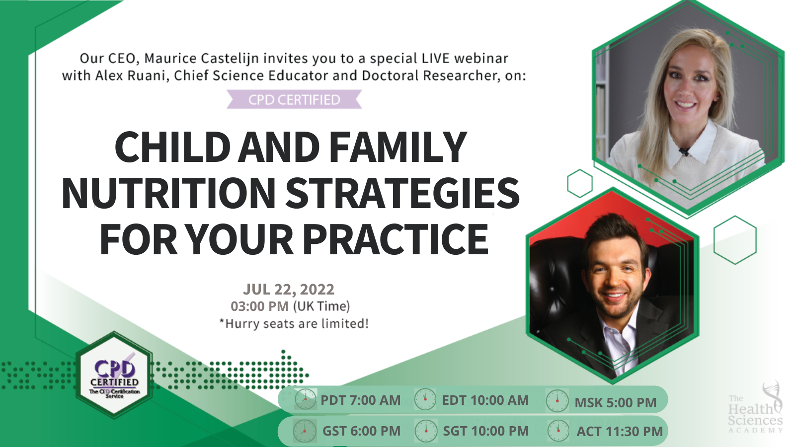 [CPD Certified Webinar] Child and Family Nutrition Strategies for Your ...